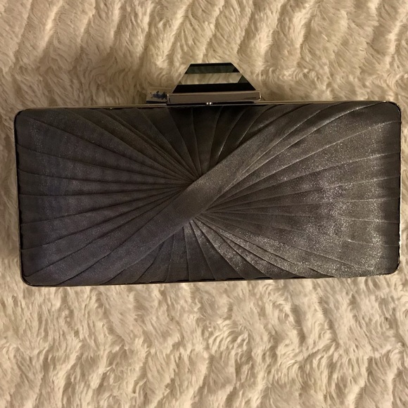 Sondra Roberts | Bags | Sandra Roberts Mini Quilted Satin Box Clutch ...